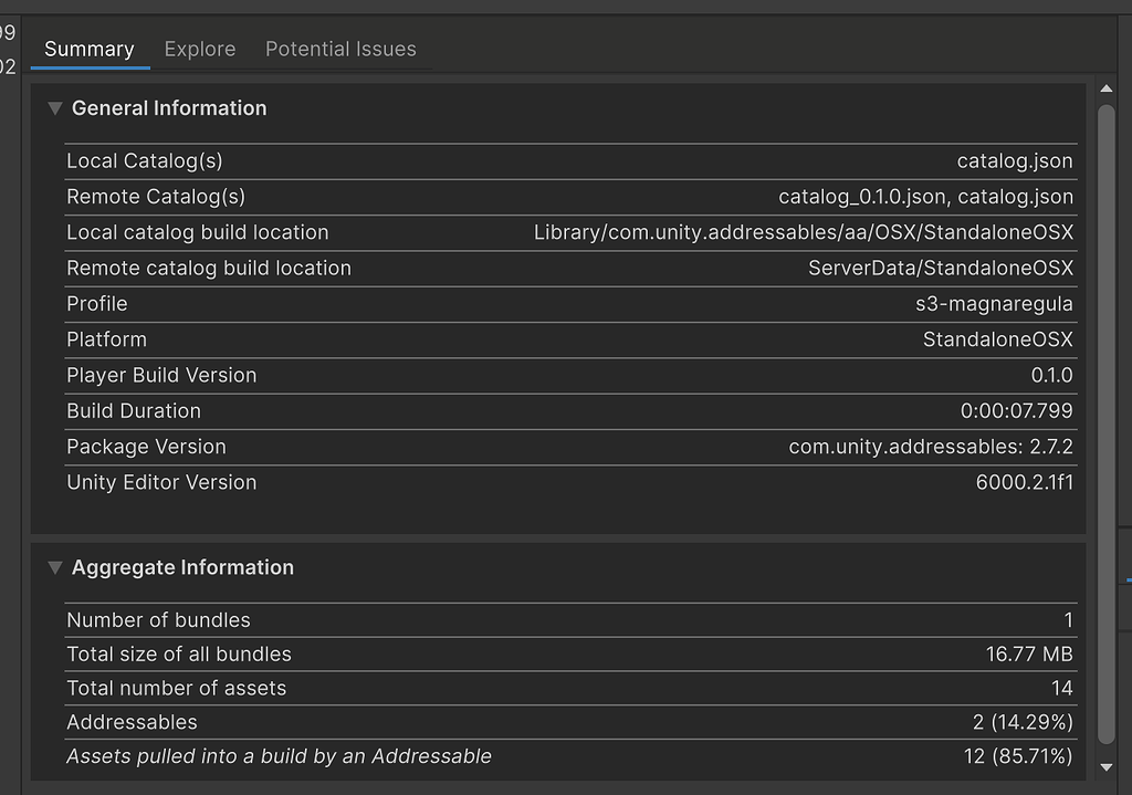 No Labels in my addressables built - Unity Engine - Unity Discussions