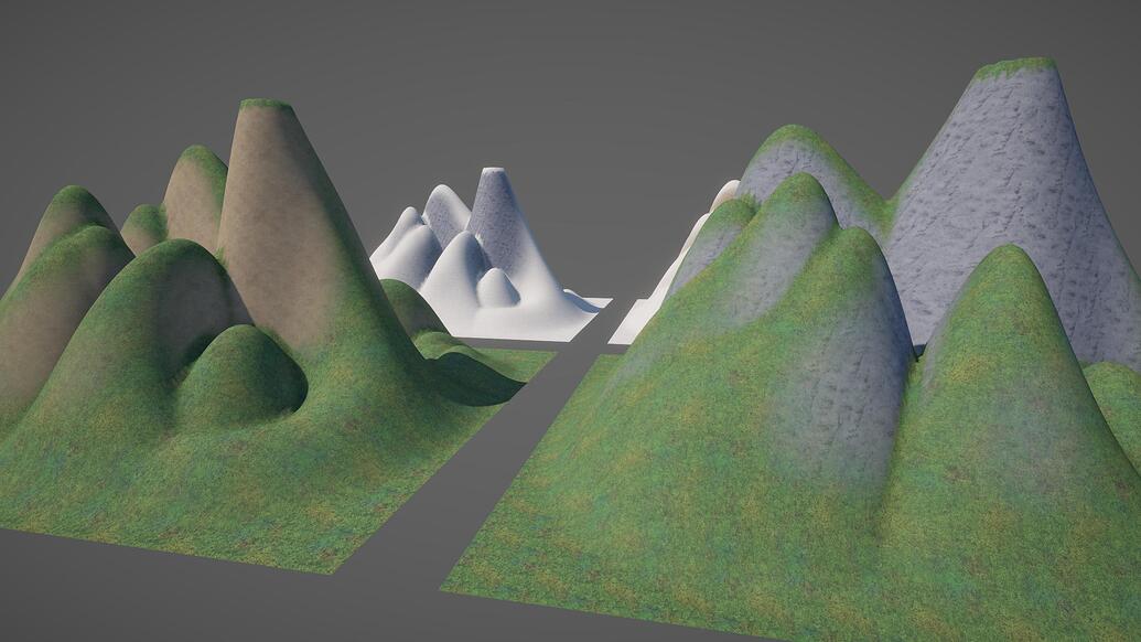 Simple Triplanar Terrain Shader – Grass & Snow (URP) - Community Showcases - Unity Discussions