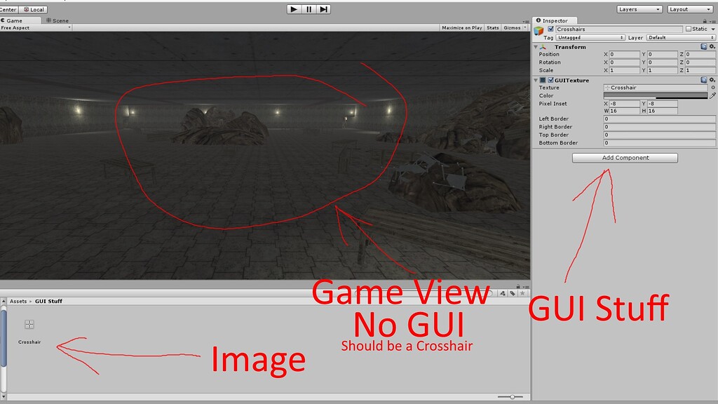 Why isn't my GUI texture working - Unity Engine - Unity Discussions