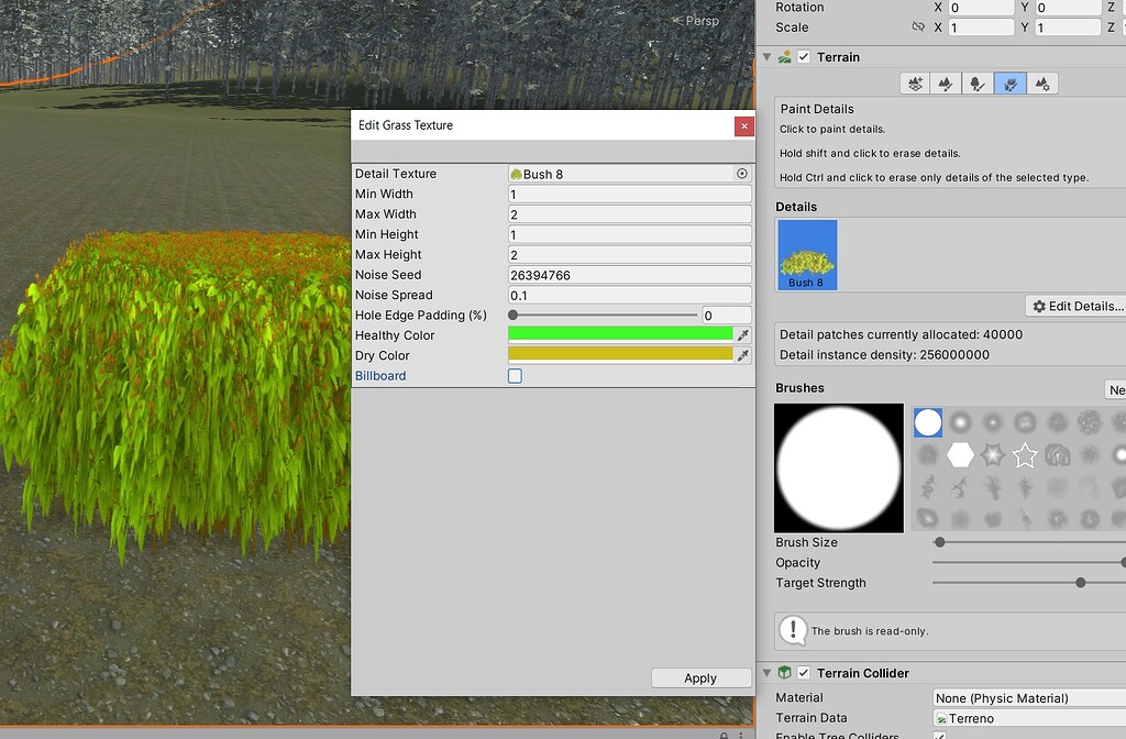 BILLBOARD GRASS NOT WORKING IN URP - Unity Engine - Unity Discussions
