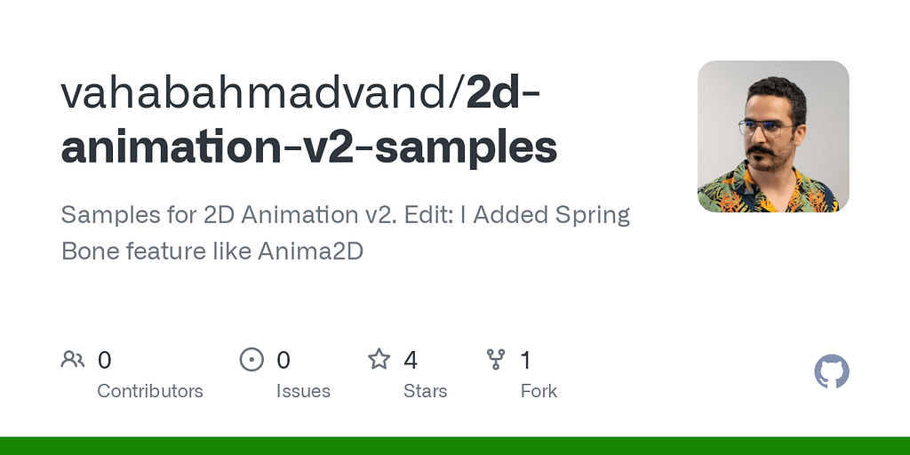 2D Animation V2 with Spring Bone - Unity Engine - Unity Discussions