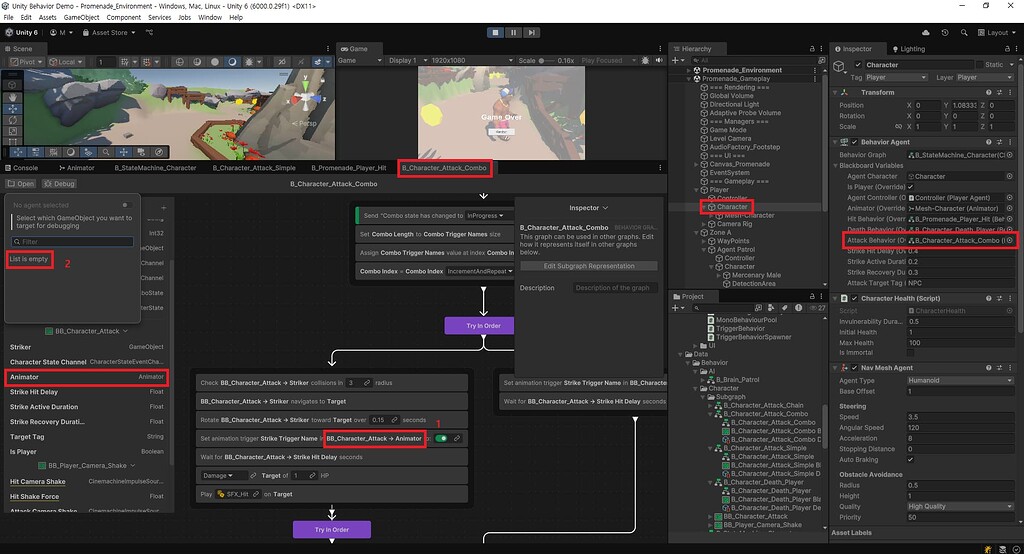Debugging target GameObject is not selected - Unity Engine - Unity Discussions