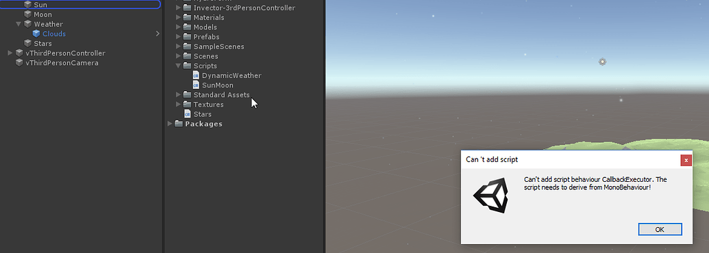 The Script needs to Derive From MonoBehavior???? - Unity Engine - Unity Discussions