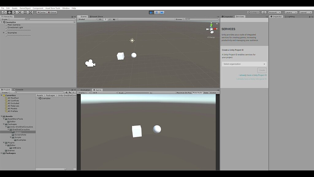 One Shot Coroutine Community Showcases Unity Discussions