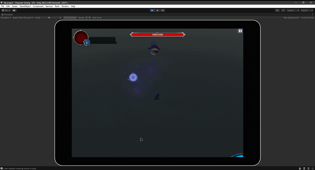 Projectile Particle Effect Turn Invisible For A Sec What Did I Do 
