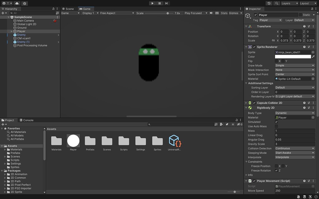 Adding material to SpriteRenderer messes up sprite - Unity Engine - Unity Discussions