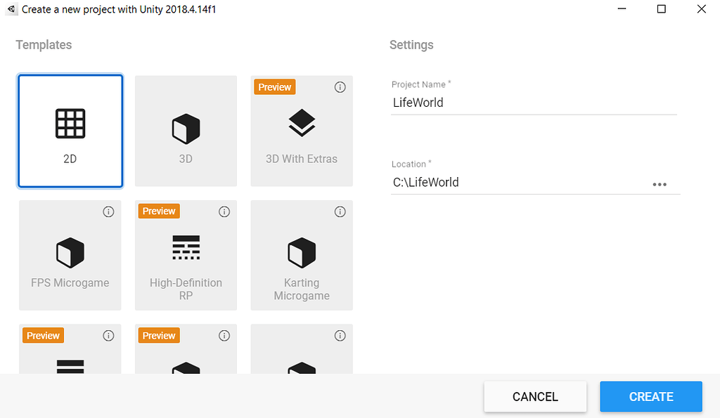 Can't make a project, please help. - Unity Engine - Unity Discussions