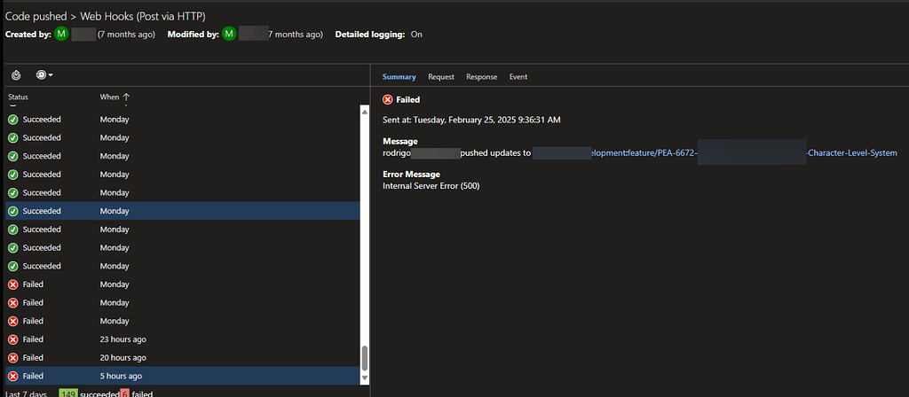 [Auto Build stopped working] - Auto-build when repository changes not working anymore with Azure ...