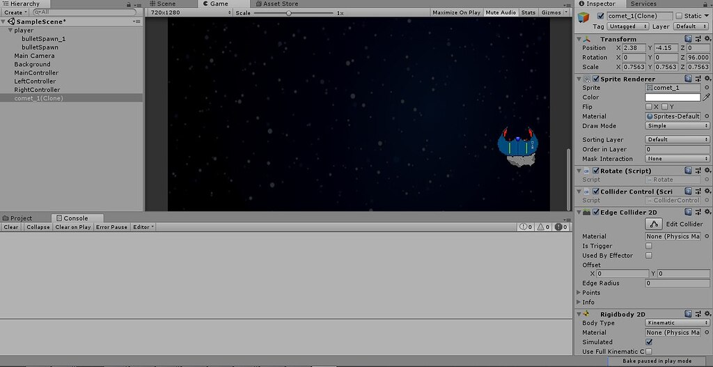 Collisions2D doesn't work in a certain way - Unity Engine - Unity Discussions