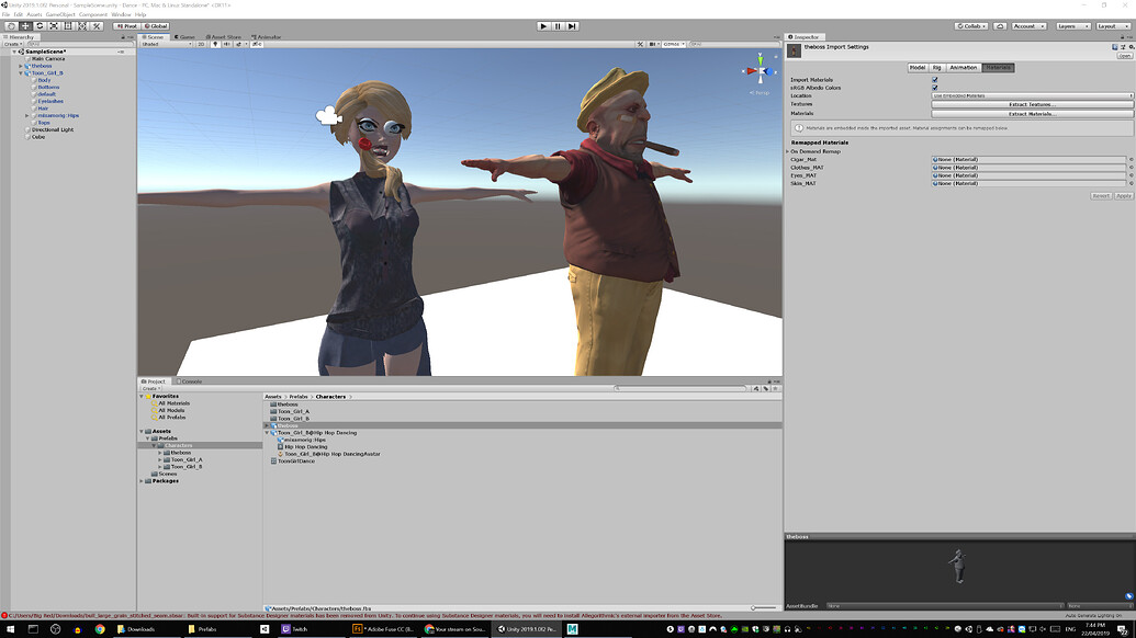 How To Getting Mixamo And Unity To Work Unity Engine Unity Discussions