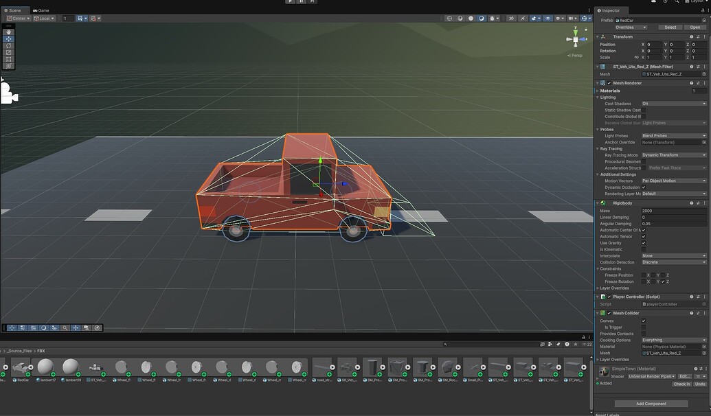 Adding more collision lines to mesh collider - Unity Engine - Unity Discussions