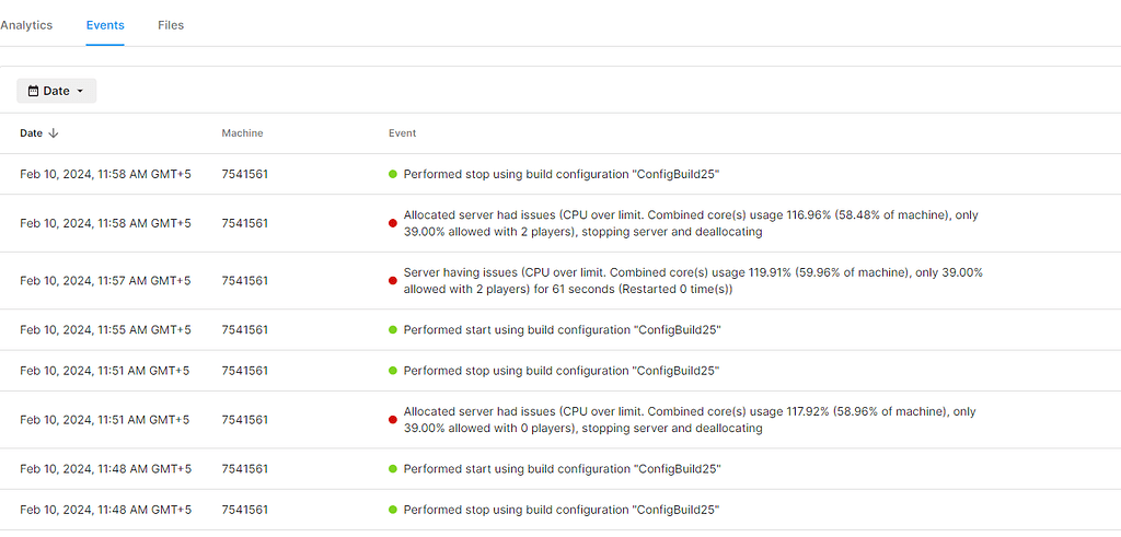 Dedicated Server Deallocating Unity Engine Unity Discussions 