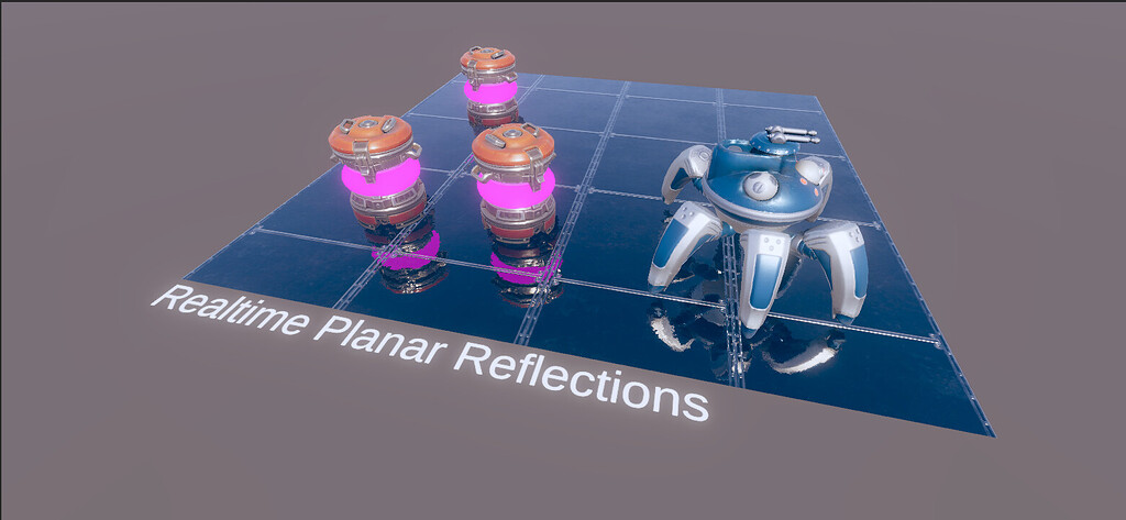 [URP12] Planar Reflection sample not working for Overlay Camera - Unity Engine - Unity Discussions