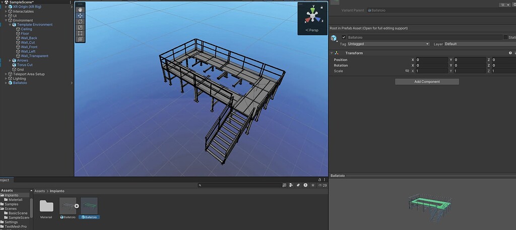 Application of materials in obj file problem with visualization in Hierarchy - Getting Started ...