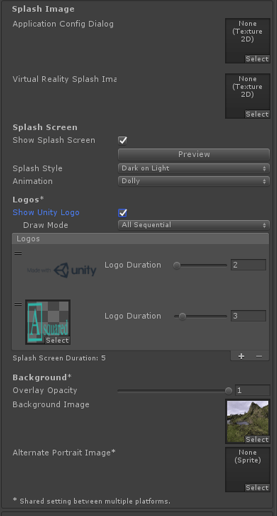 Unity Pro License - Missing Splash Image options - Unity Engine - Unity Discussions