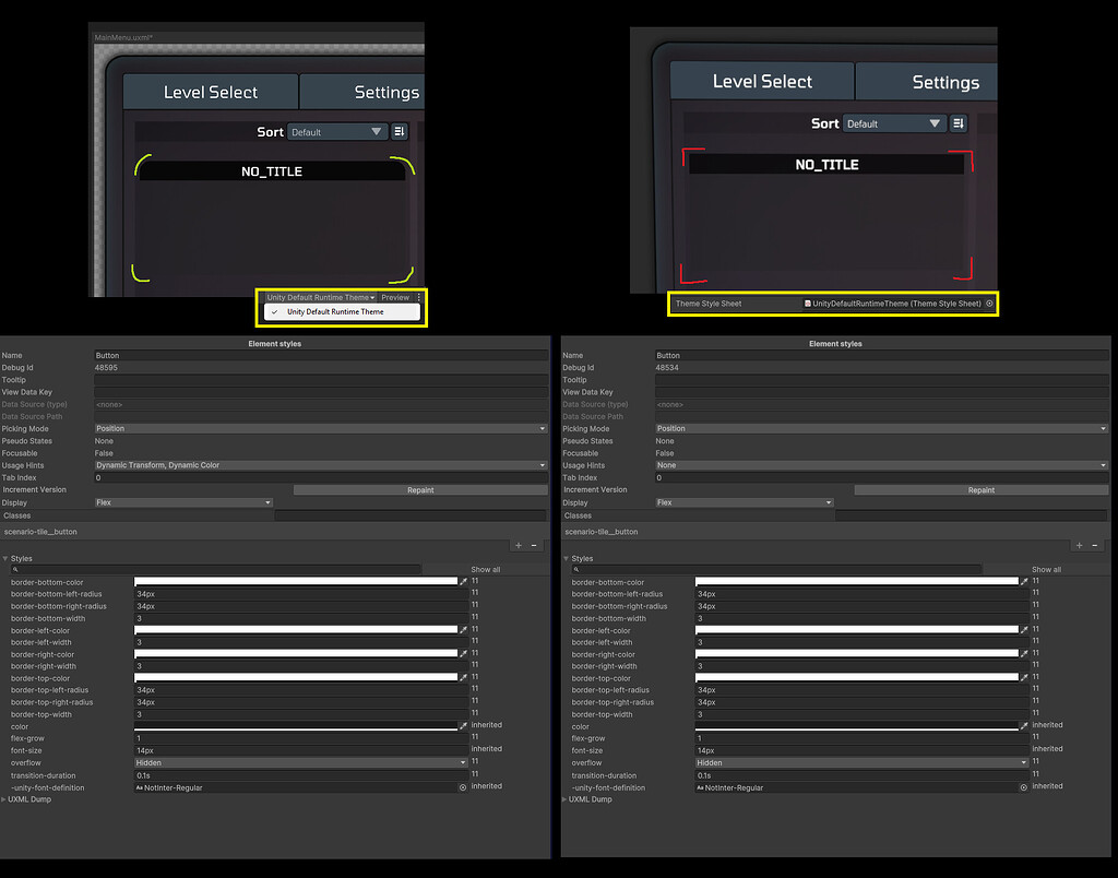 Using a RT with incorrect "Depth Stencil Format" breaks masking - (Old title: Overflow broken in ...