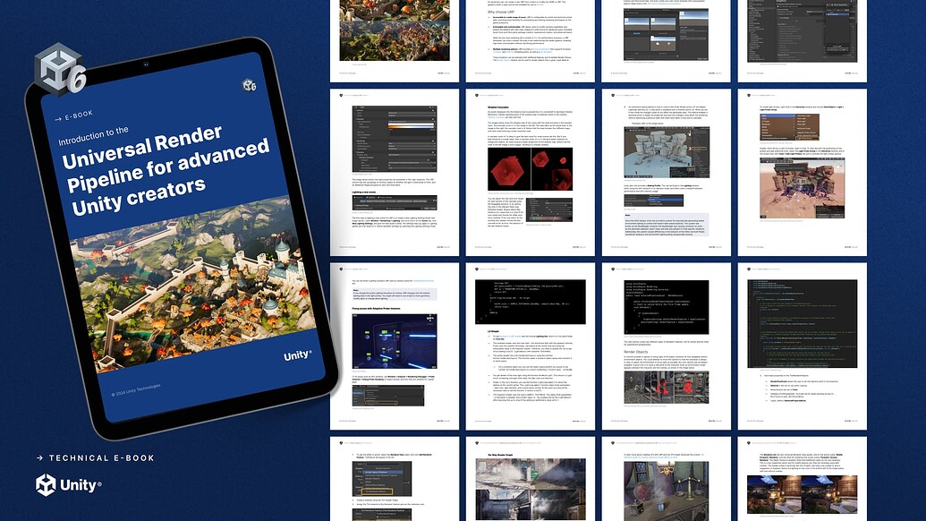 New free e-book: Introduction to the URP for advanced Unity creators - Unity 6 edition ...