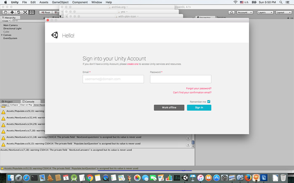 forced to re-login again - Getting Started - Unity Discussions