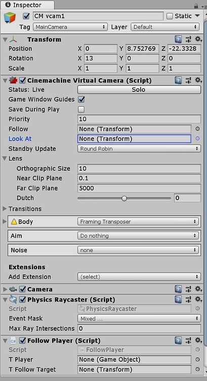 Cinemachine -Target Follow an Initialize Prefab - Unity Engine - Unity Discussions