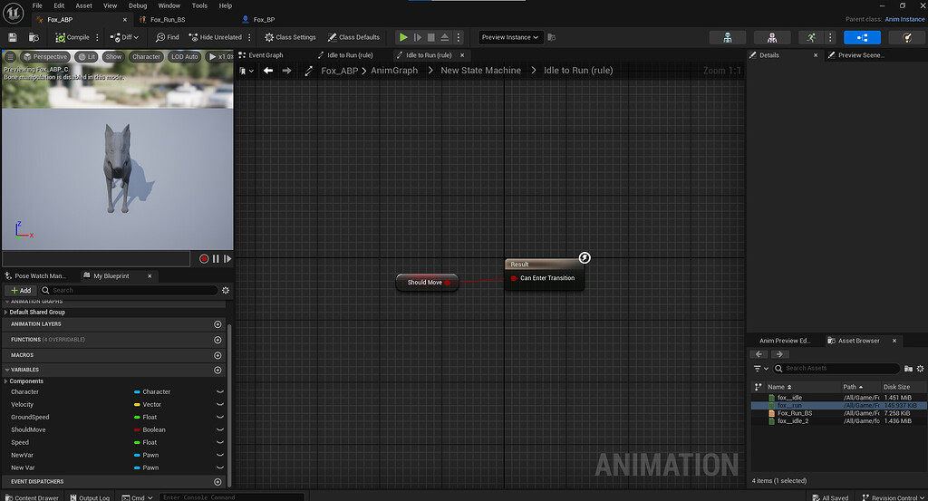 Animation does not change from idle to run - Unity Engine - Unity Discussions