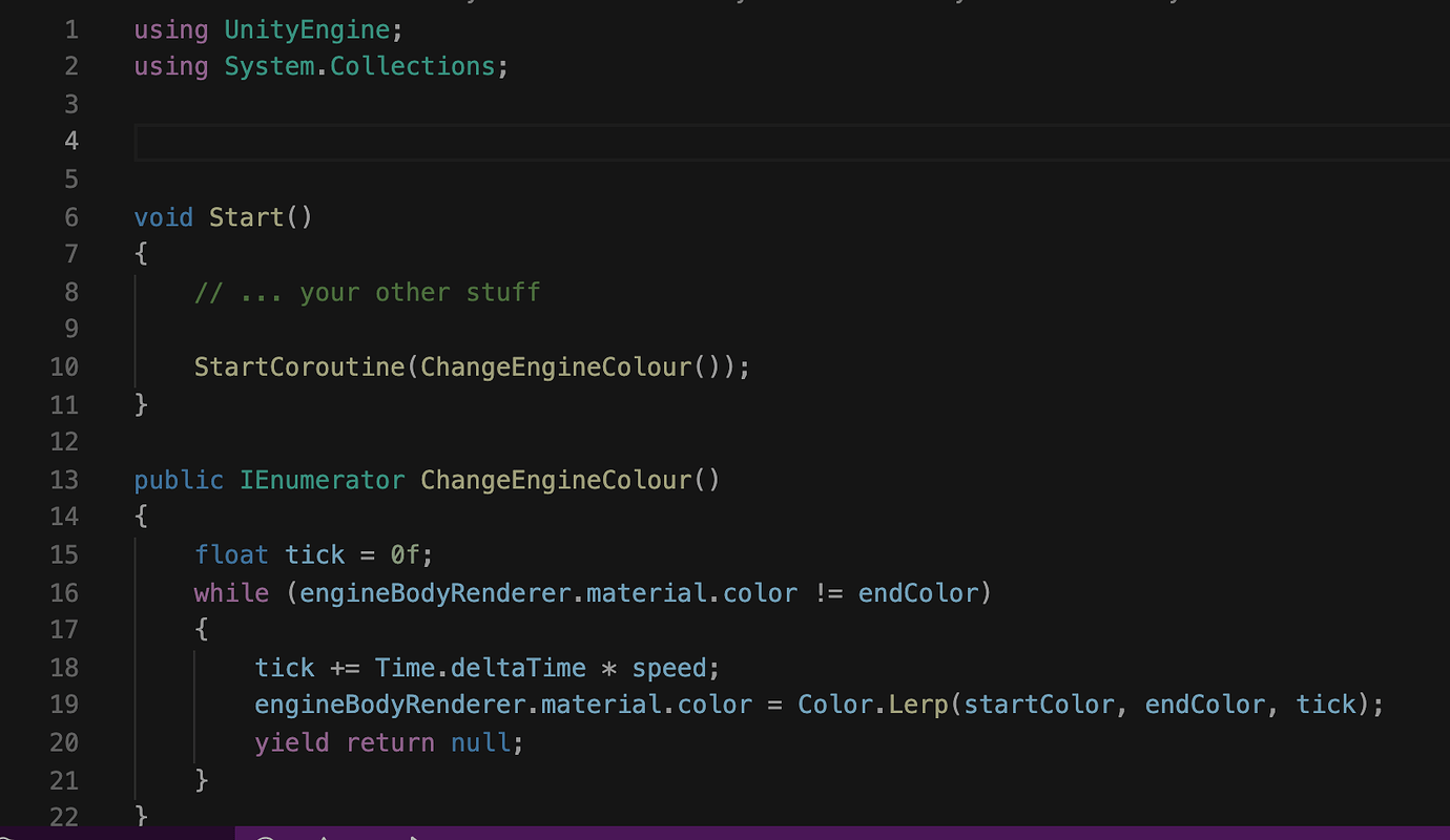 How to loop a sprite color (SpriteRenderer) in Unity 2D C# Script - Unity Engine - Unity Discussions