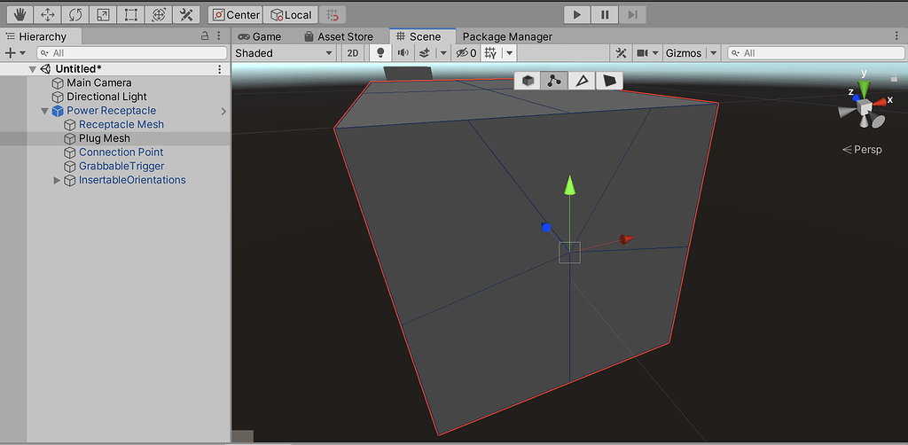 Cannot see my vertices in vertex mode - Unity Engine - Unity Discussions