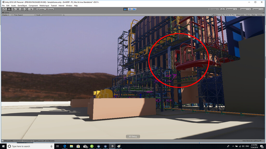 Blurriness and flickering, Need some advise regarding HTC Vive & HDRP render pipeline . - Unity ...