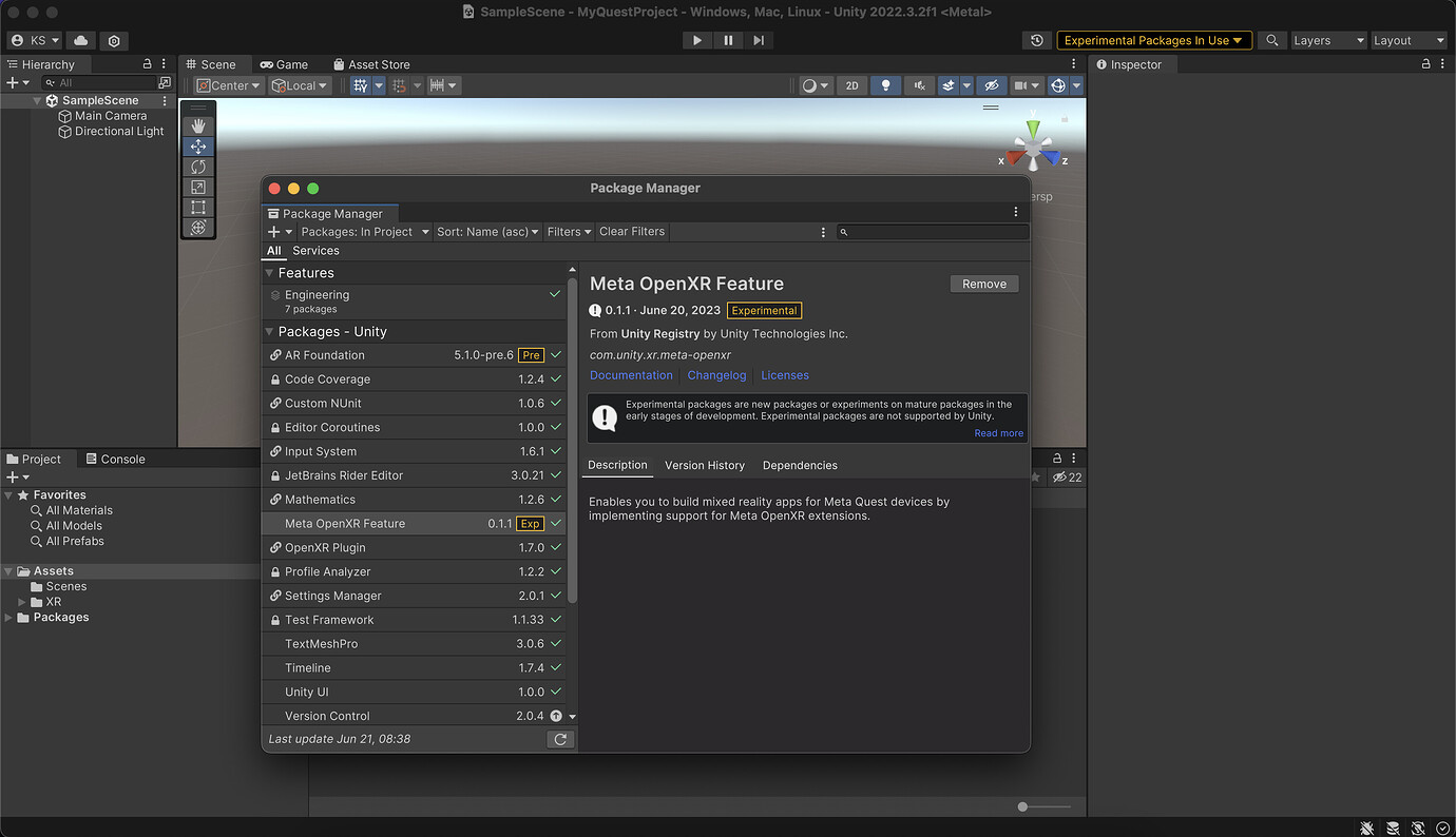 Introducing Meta Quest Support in AR Foundation - Unity Engine - Unity Discussions