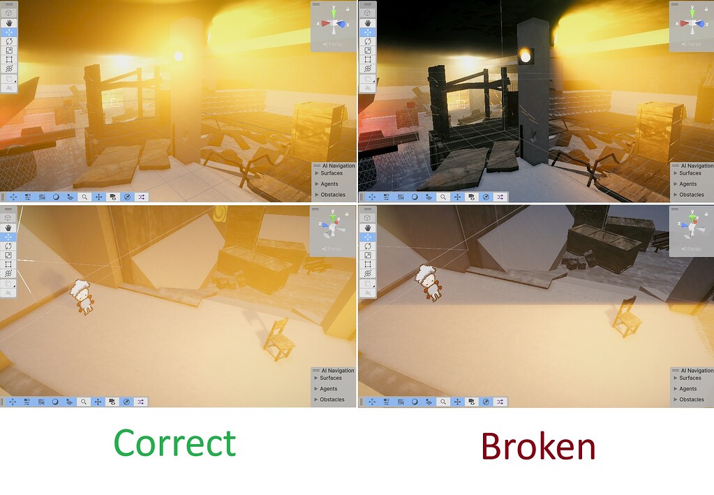 Fordward+, Spotlights are broken & clipping on surfaces - Unity Engine ...