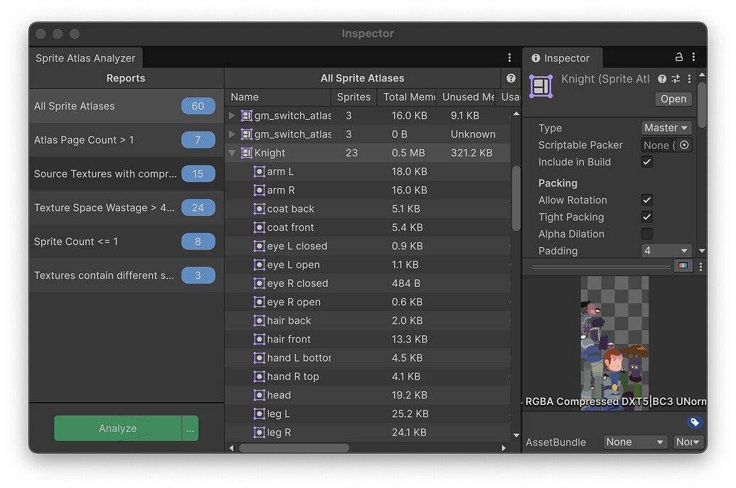 Sprite Atlas Analyzer in Unity 6.3 Beta - Unity Engine - Unity Discussions