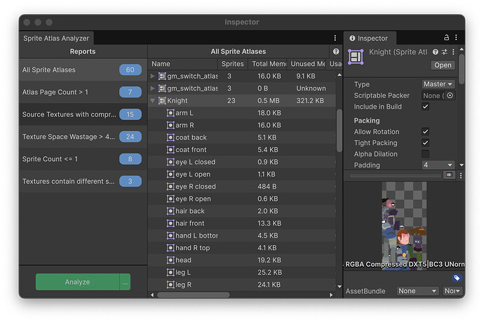 Sprite Atlas Analyzer in Unity 6.3 Beta - Unity Engine - Unity Discussions