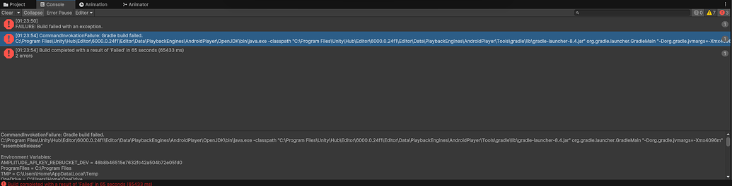 Can't build my apk Gradle build failed - Unity Engine - Unity Discussions