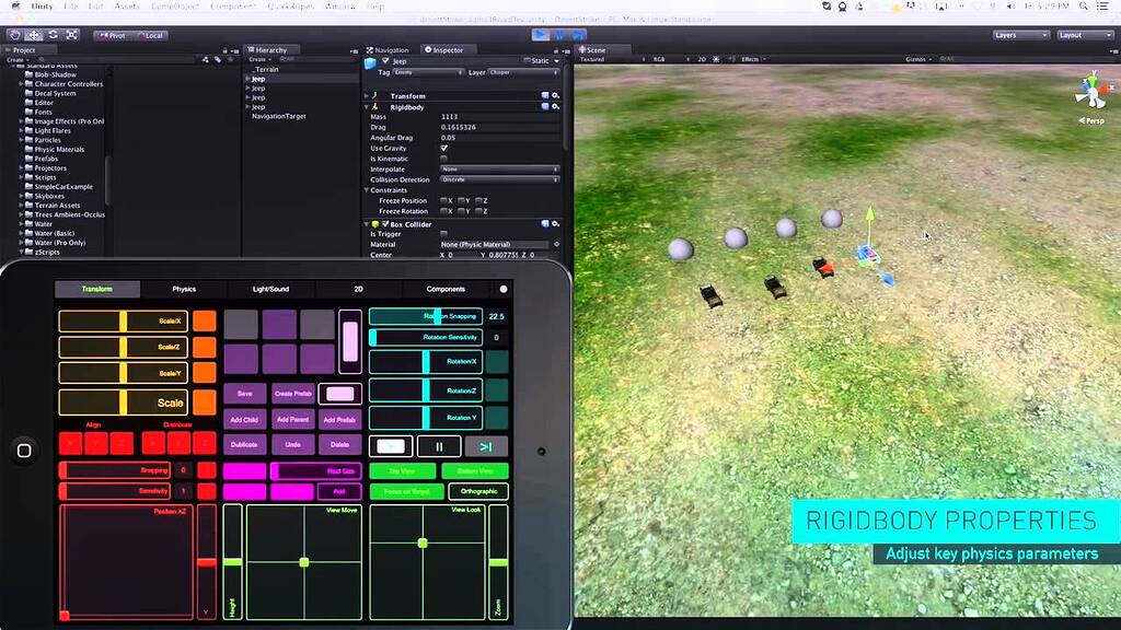 [RELEASED] UniDeck: a Unity editor controller for tablets! - Community ...