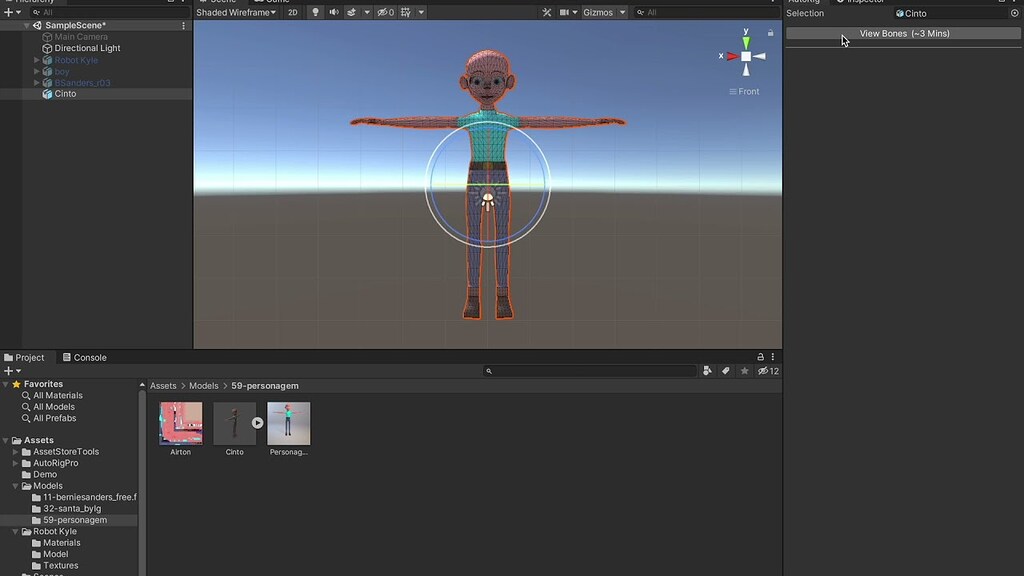 [WIP] AutoRig, rig a character in unity with a few clicks. - Community ...