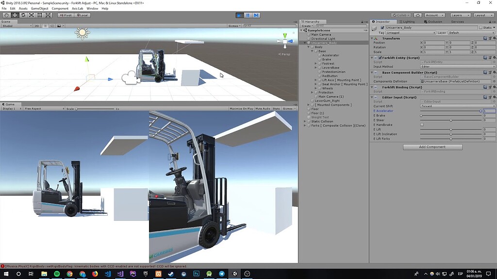 How to simulate a Rigidbody from a compound collider with moving pieces ...