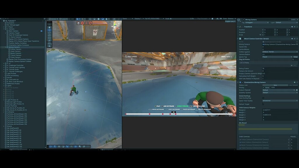 Mixed camera blending discontinuities - Unity Engine - Unity Discussions