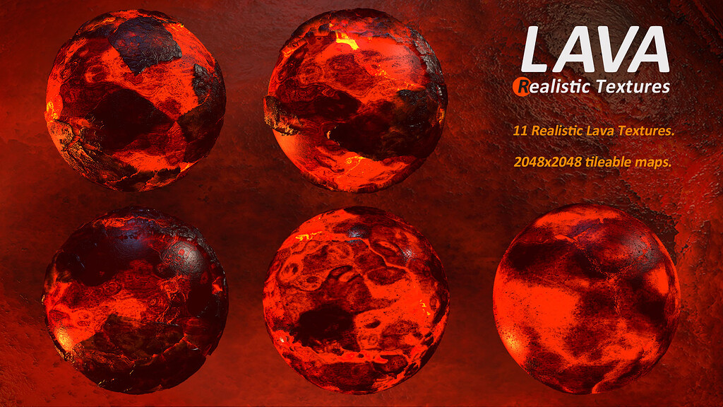[RELEASED] Realistic Lava Textures - Community Showcases - Unity ...