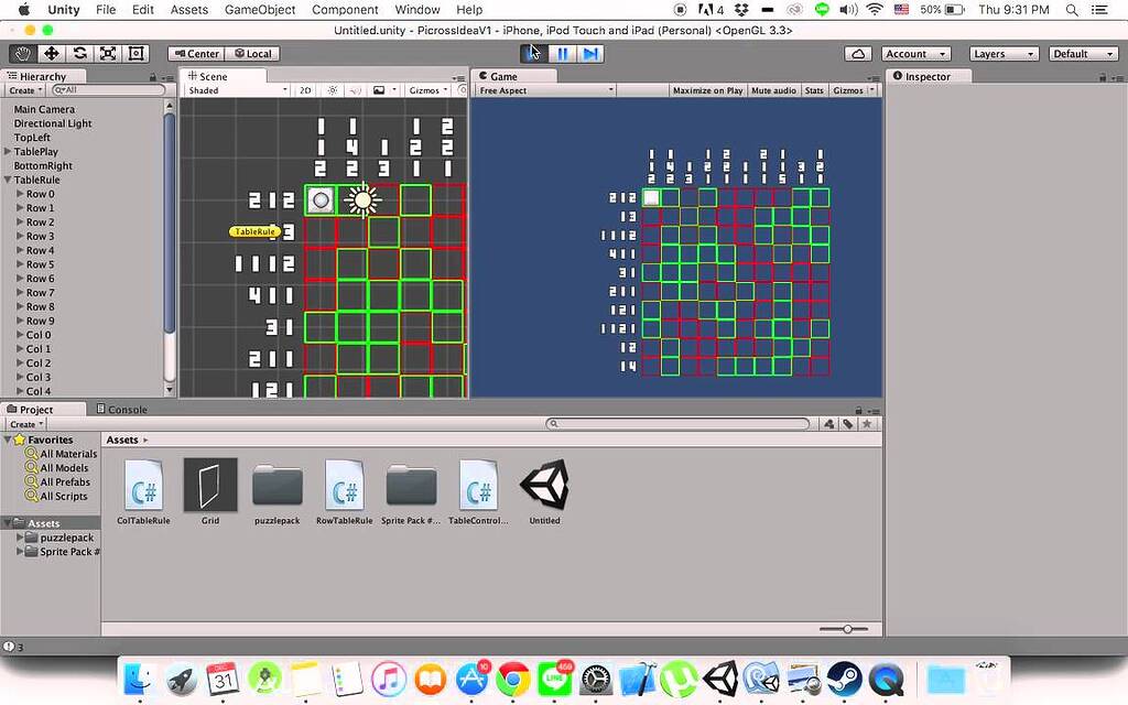 Nonogram(Picross) Template & Tutorial - Community Showcases - Unity Discussions