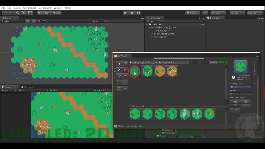 [Released:Alpha] UniTiled: Isometric, Hexagonal, Tile map editor - Community Showcases - Unity ...