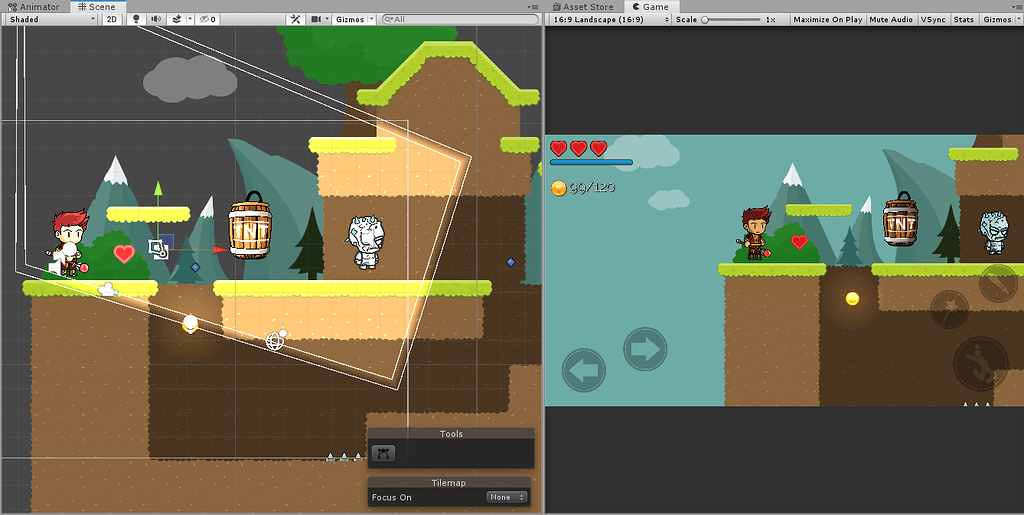 Freeform Light 2D works only in scene edior - Unity Engine - Unity Discussions