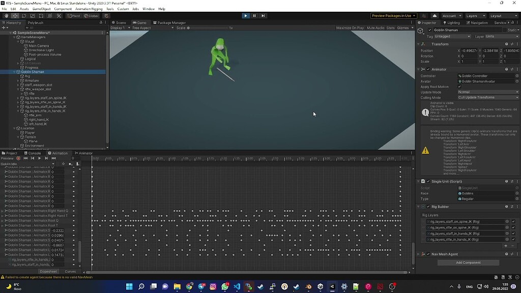 Preview/Record Animation look different to Play Mode - Unity Engine ...