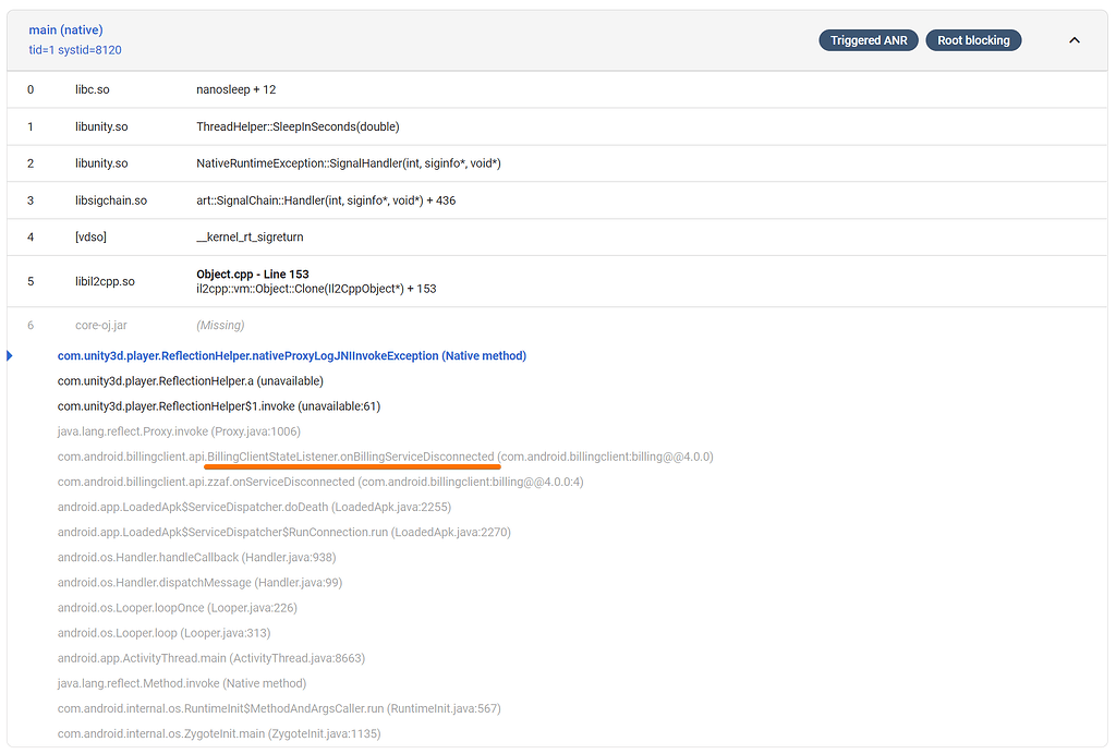 ANR on application pause since Unity IAP 4.4.0 - Unity Services - Unity ... ANR on application pause since Unity IAP 4.4.0 - Unity Services - Unity ...