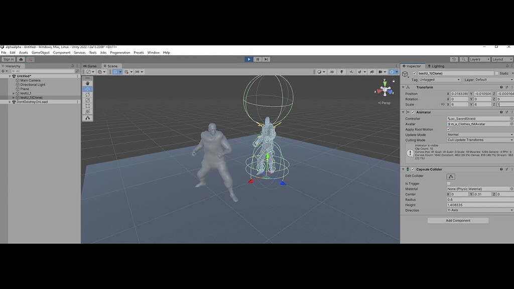 Scale Ragdoll Character Runtime - Unity Engine - Unity Discussions
