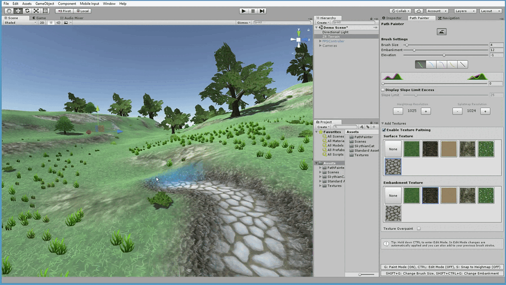 Path Painter™ - Terrain Roads, Ramps, Riverbeds made easy - Community ...