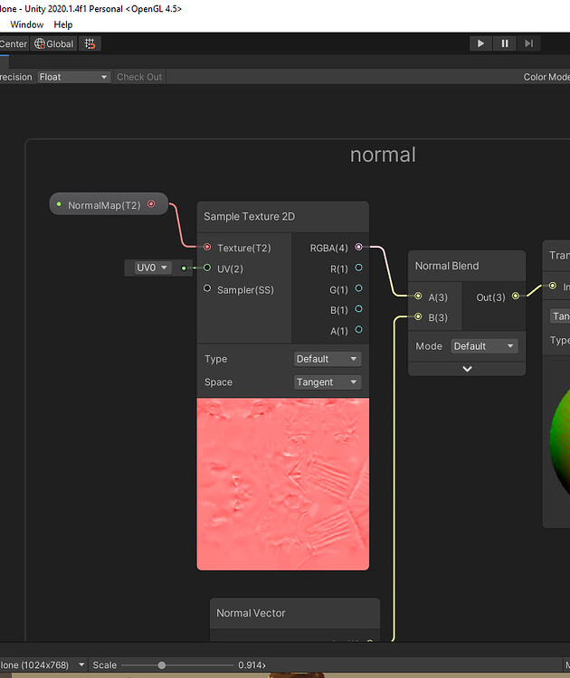 Normal map looks red in shader graph - Unity Engine - Unity Discussions