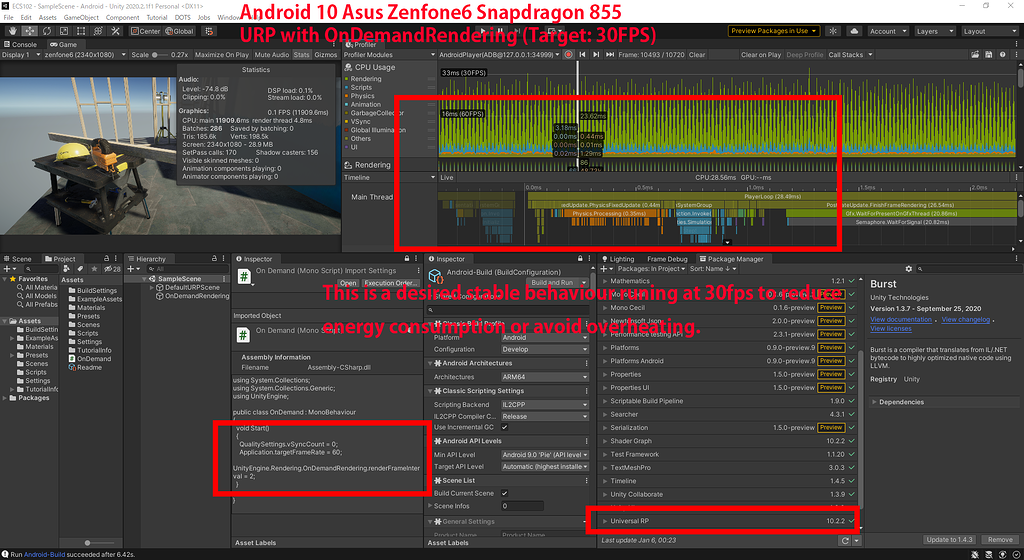 OnDemandRendering with HybridRenderer V2 - Unity Engine - Unity Discussions
