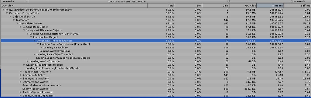 Extremely load loading time - Loading.CheckConsistency [Editor Only ...