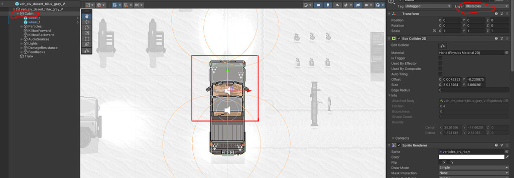 Rigidbody with multiple colliders in different layers. - Unity Engine - Unity Discussions