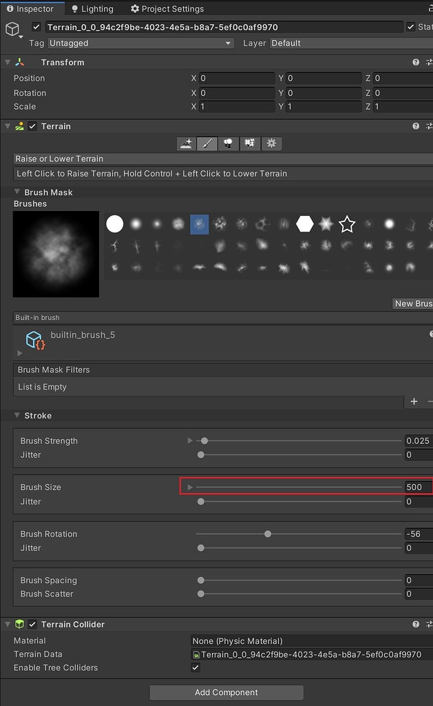 Brush size fixed to 500? - Unity Engine - Unity Discussions
