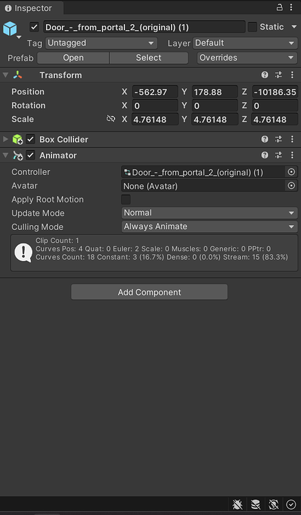Objects Disappearing When Too Close Unity Engine Unity Discussions
